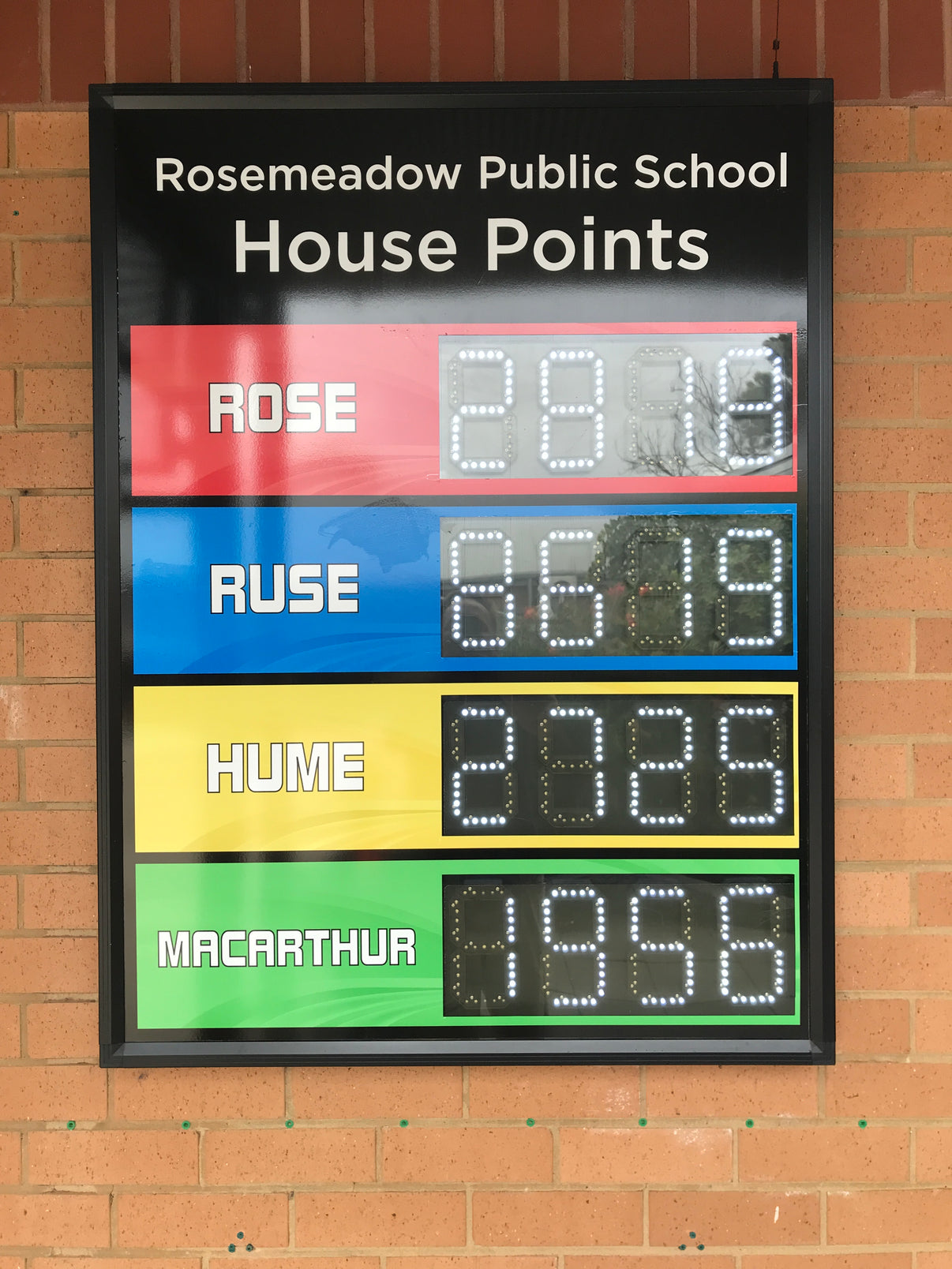 Digital Score Board – School Signs DIY by Signpac