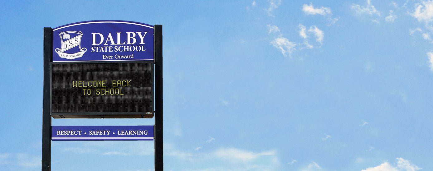 School Signs & Displays - Signpac | Making Schools Seen & Safe – School ...